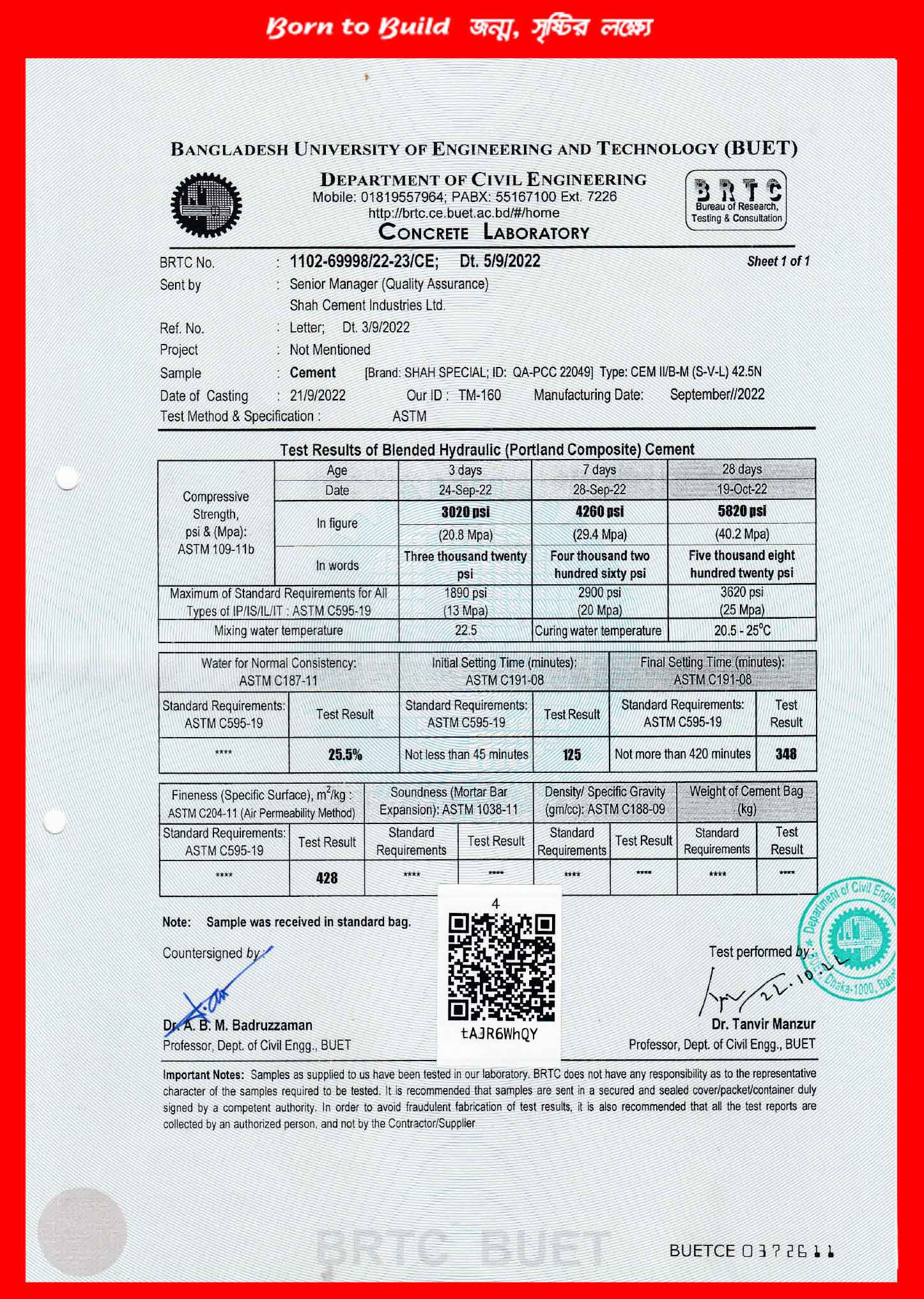 Shah Cement Ltd - A concern of Abul Khair Group